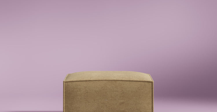 How to Place a Throw Blanket on an Ottoman